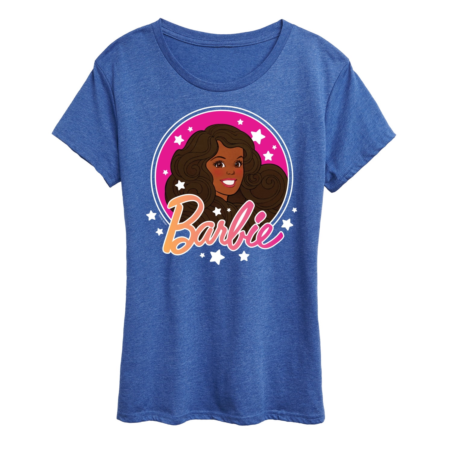 Barbie - Retro Barbie Logo - Women's Short Sleeve Graphic T-Shirt ...