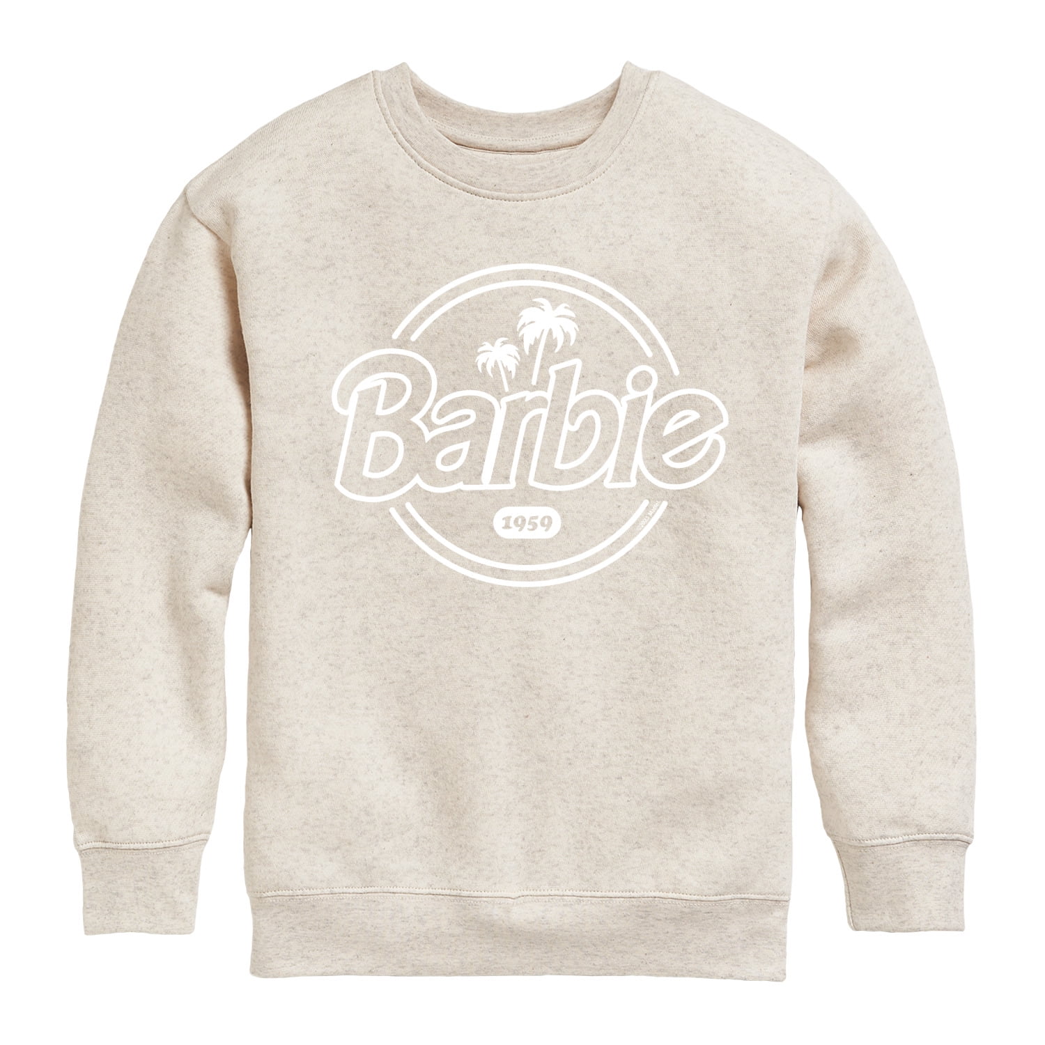 Barbie - Retro Logo 1959 - Toddler & Youth Crewneck Fleece Sweatshirt ...