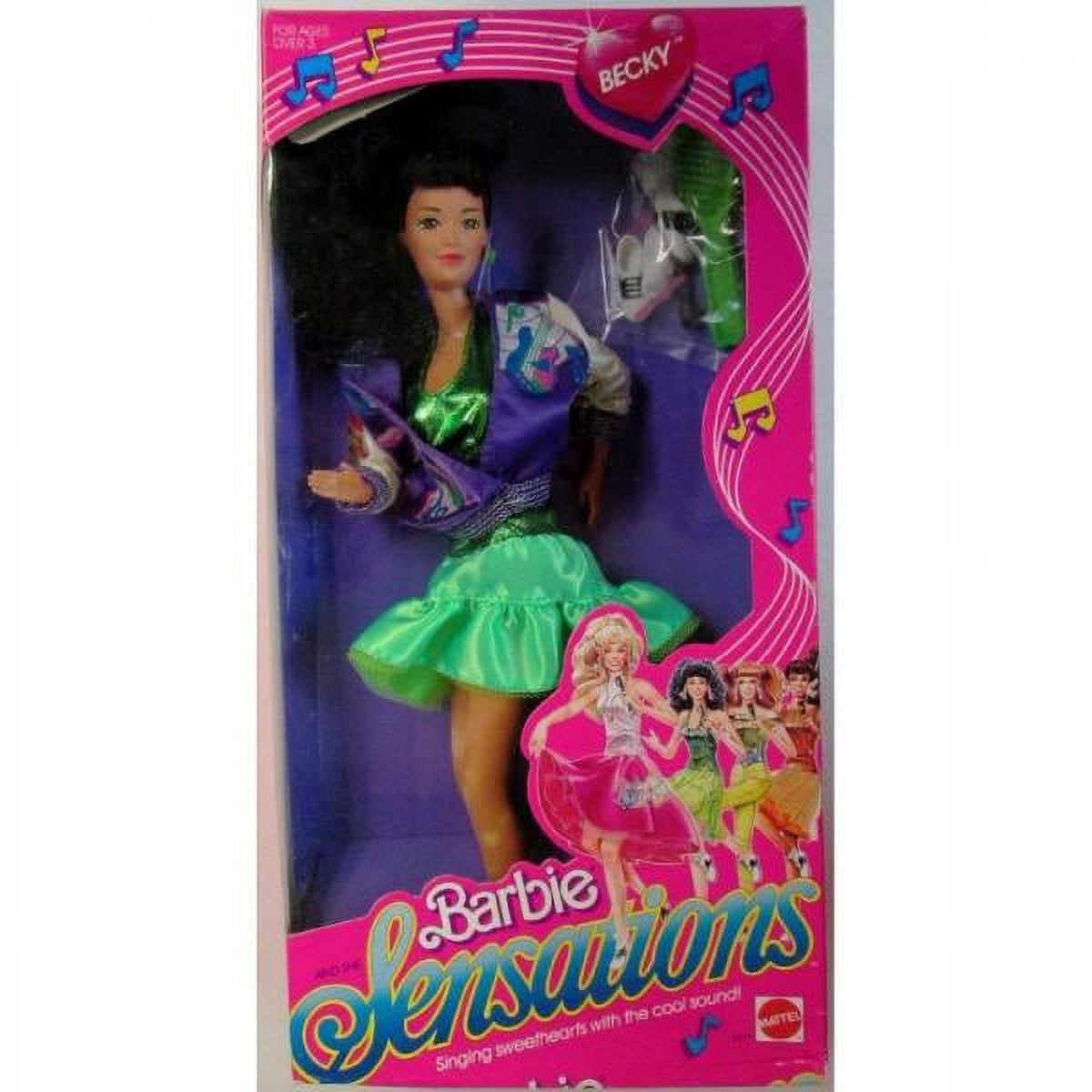 Barbie Sensations Becky in box 1987 - Walmart.com