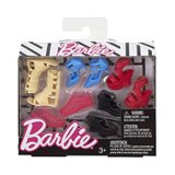 Barbie Shoe Pack with 5-Pairs Included, Tall & Curvy Body Type ...