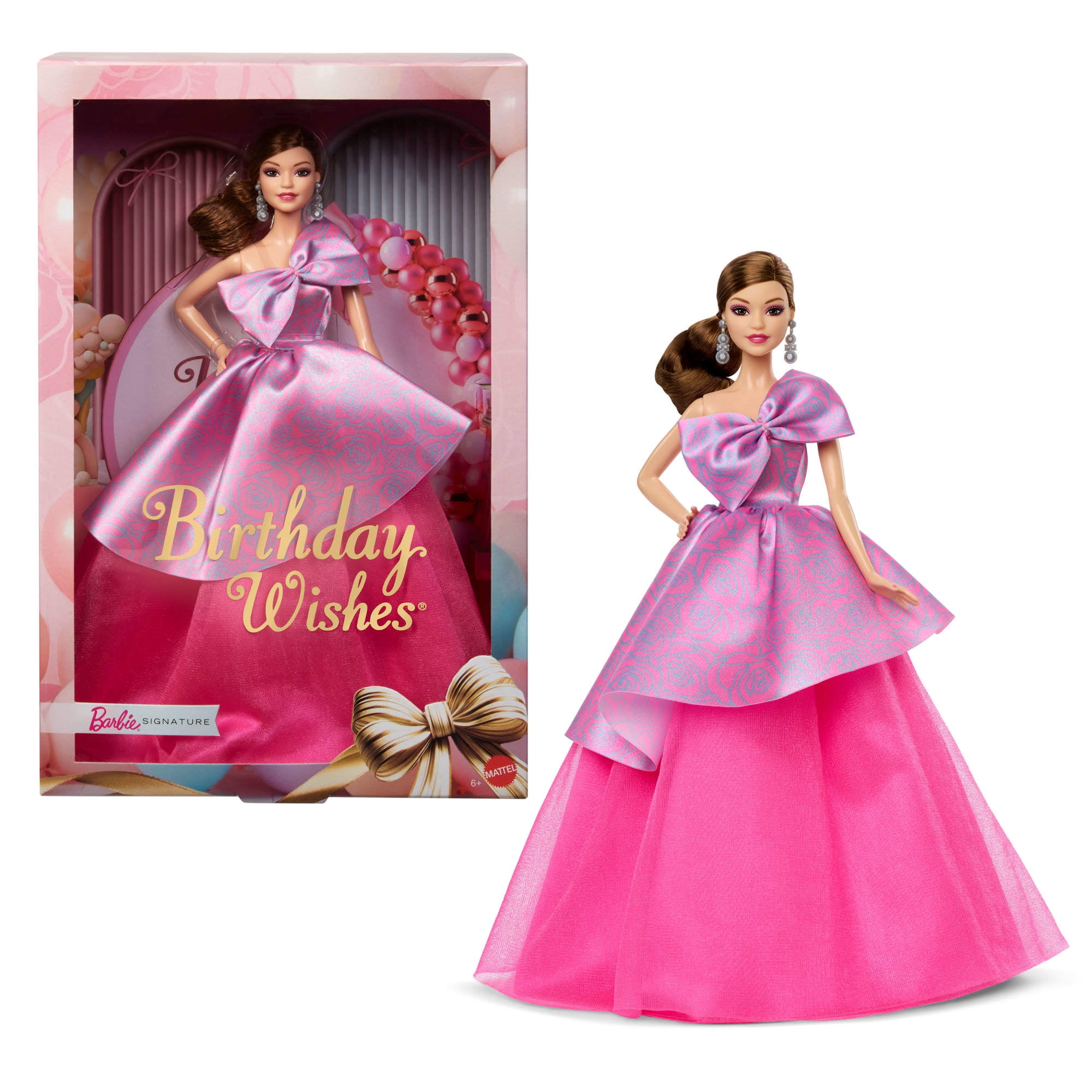 Barbie Signature Birthday Wishes Doll, Collectible Fashion Doll in ...