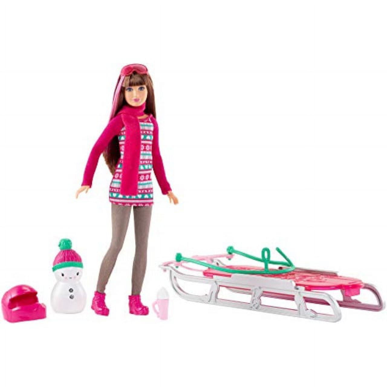 Barbie Sisters Sledding Fun with Skipper Doll Play Set - Walmart.com
