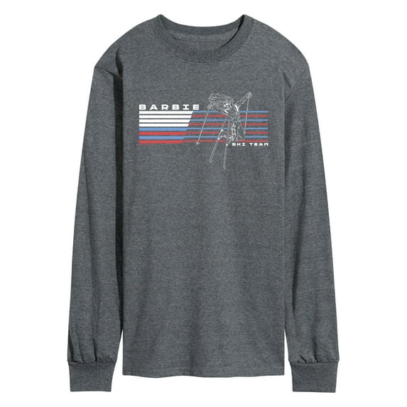 Barbie - Ski Team - Men's Long Sleeve Graphic T-Shirt - Walmart.com