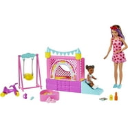 Barbie Club Chelsea Bedtime Doll with Bedroom Furniture Playset ...