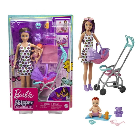 Barbie Stroller Set