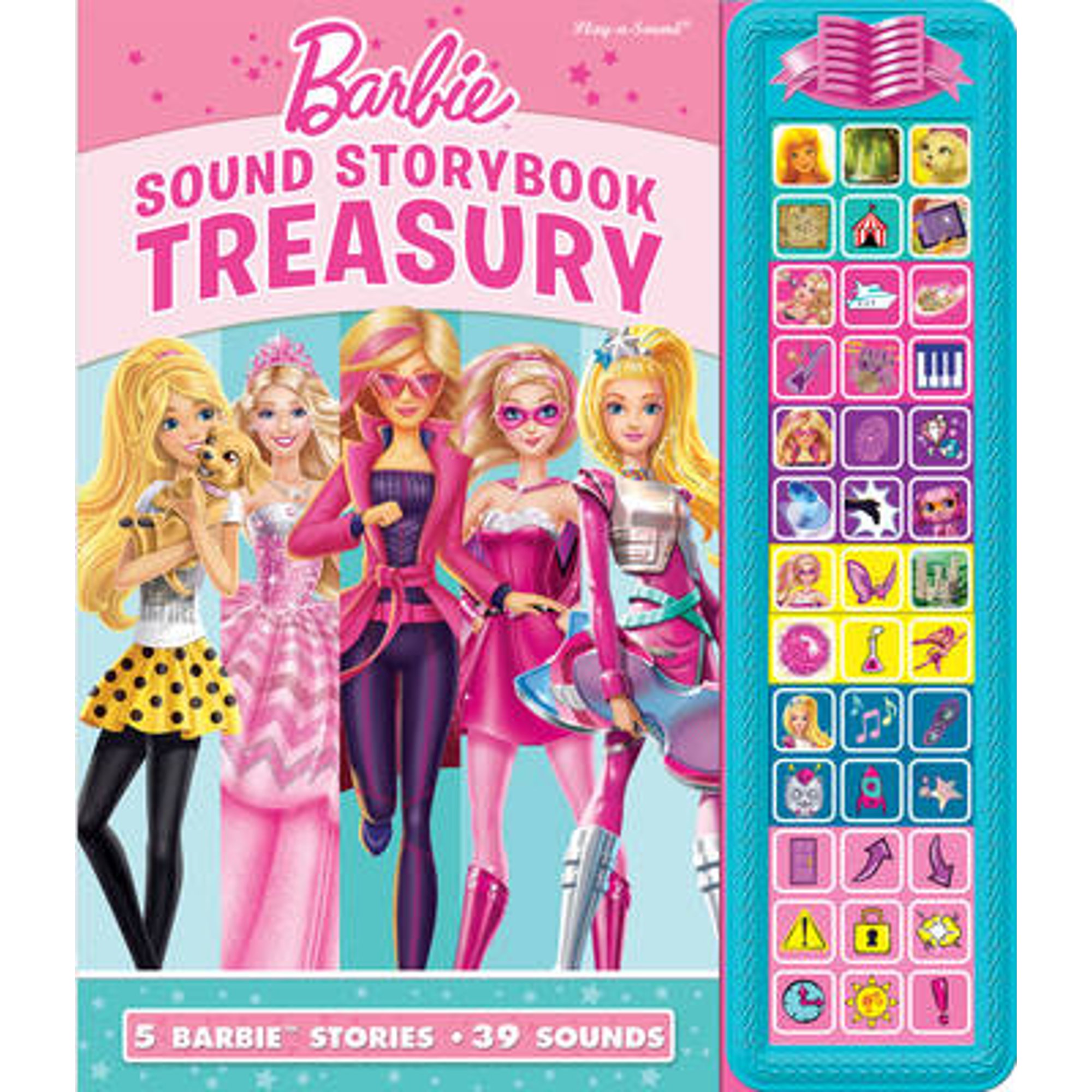 Pre-Owned Barbie: Sound Storybook Treasury (Hardcover 9781503709010) by ...