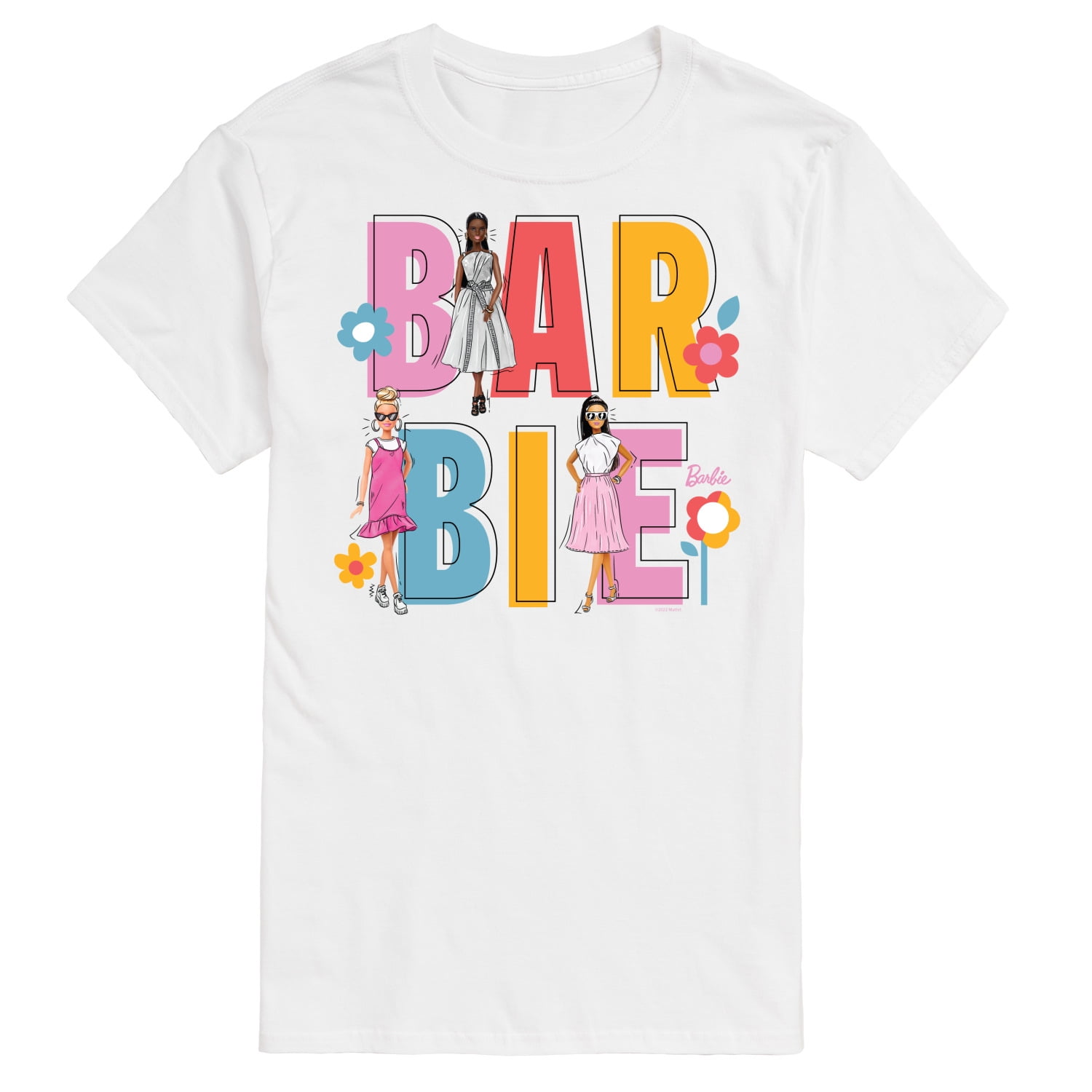 Barbie - Spring Floral Barbie - Men's Short Sleeve Graphic T-Shirt ...