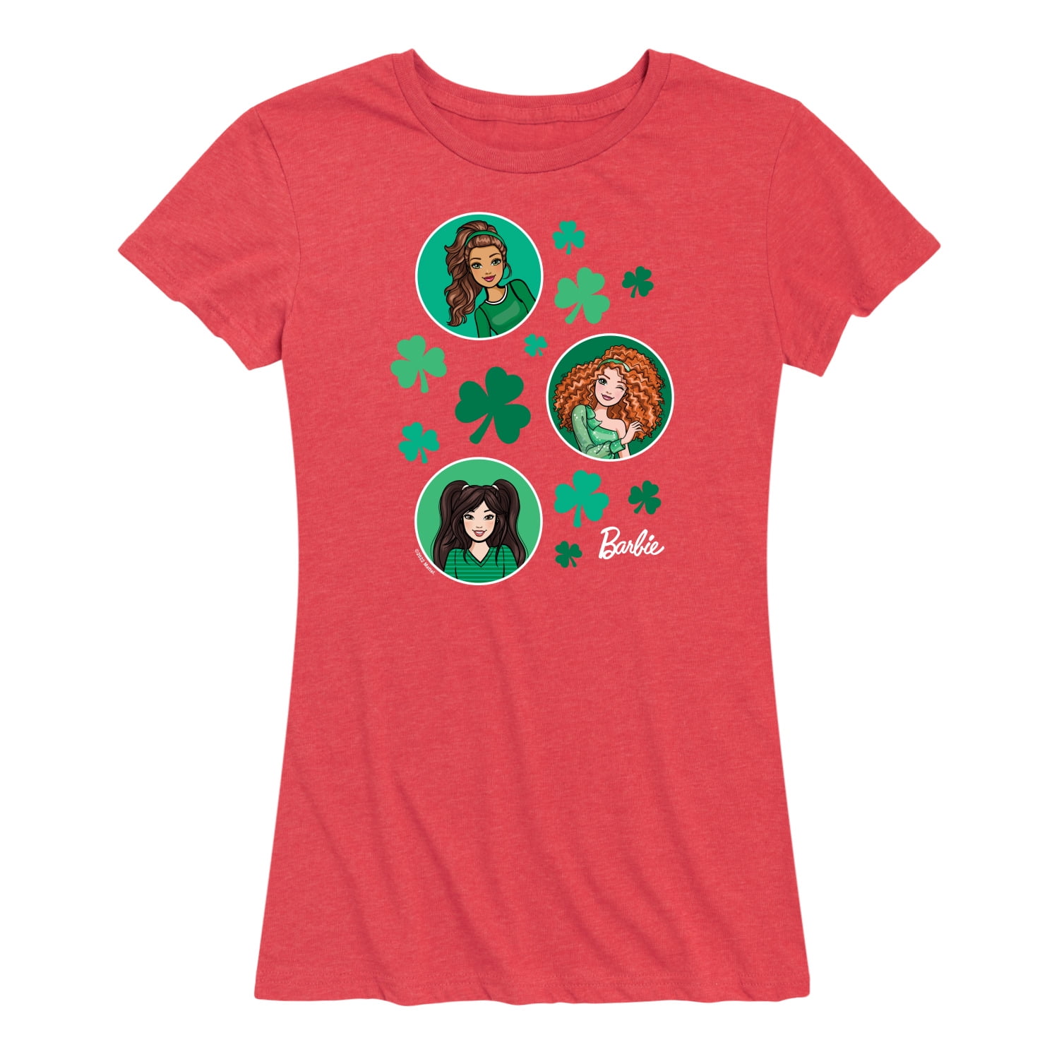 Barbie - St. Patrick's Day St. Paddys Collage - Women's Short Sleeve ...