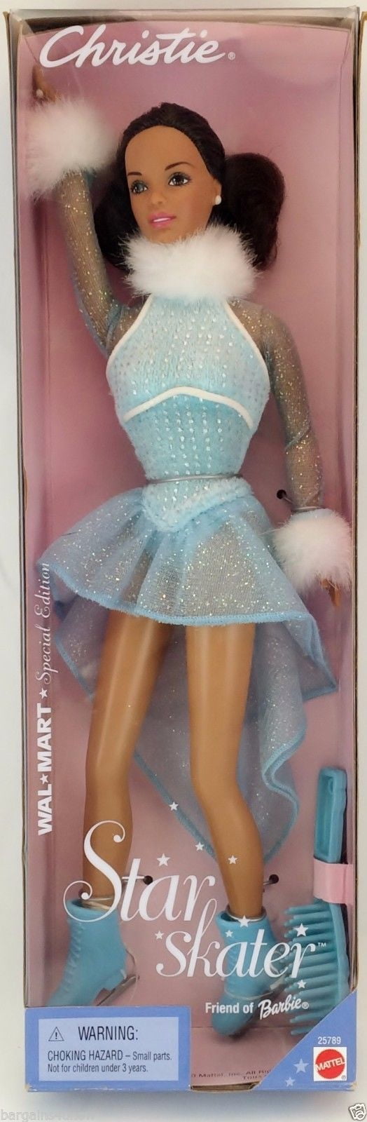 Barbie Star Skater Christie Doll 2000 Mattel 25789 NRFB - Walmart.com