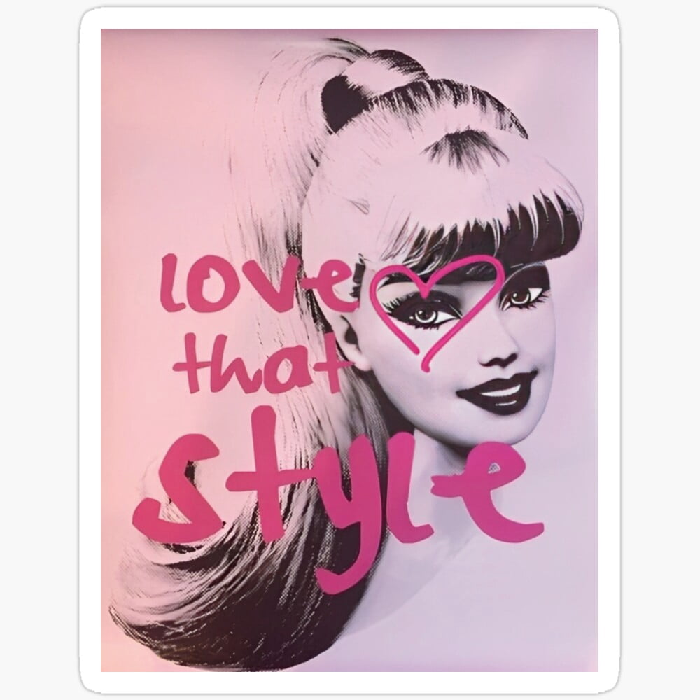 Barbie Sticker Phone Decal Water Bottle Stickers Car Decals, Laptop ...