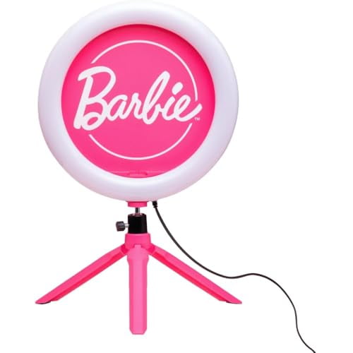 Barbie Streaming Light - Officially Licensed Adjustable Ring Light with ...