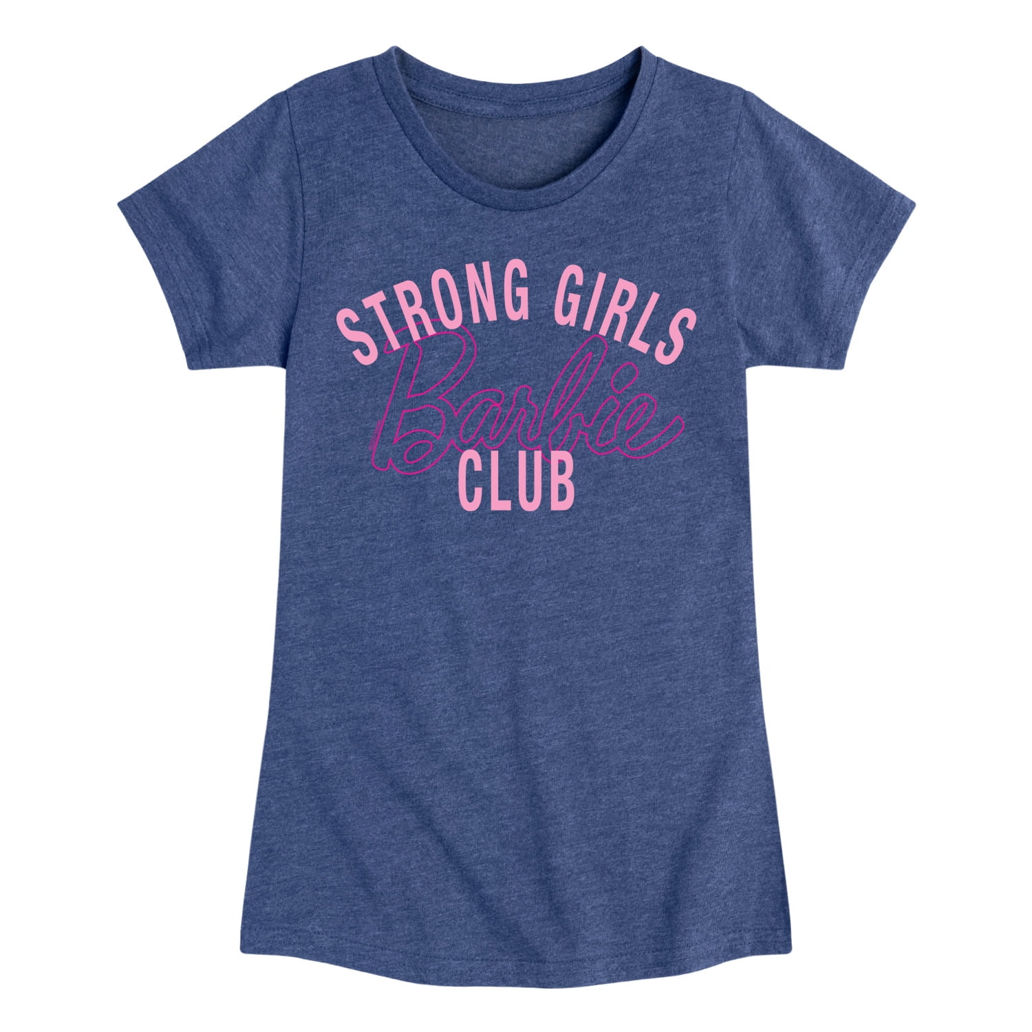 Barbie - Strong Girls Club - Gym Shirt - Toddler And Youth Girls Raglan ...