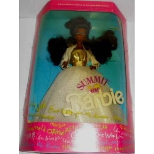 Barbie Summit Doll African American 1990 Mattel 7028 - Walmart.com