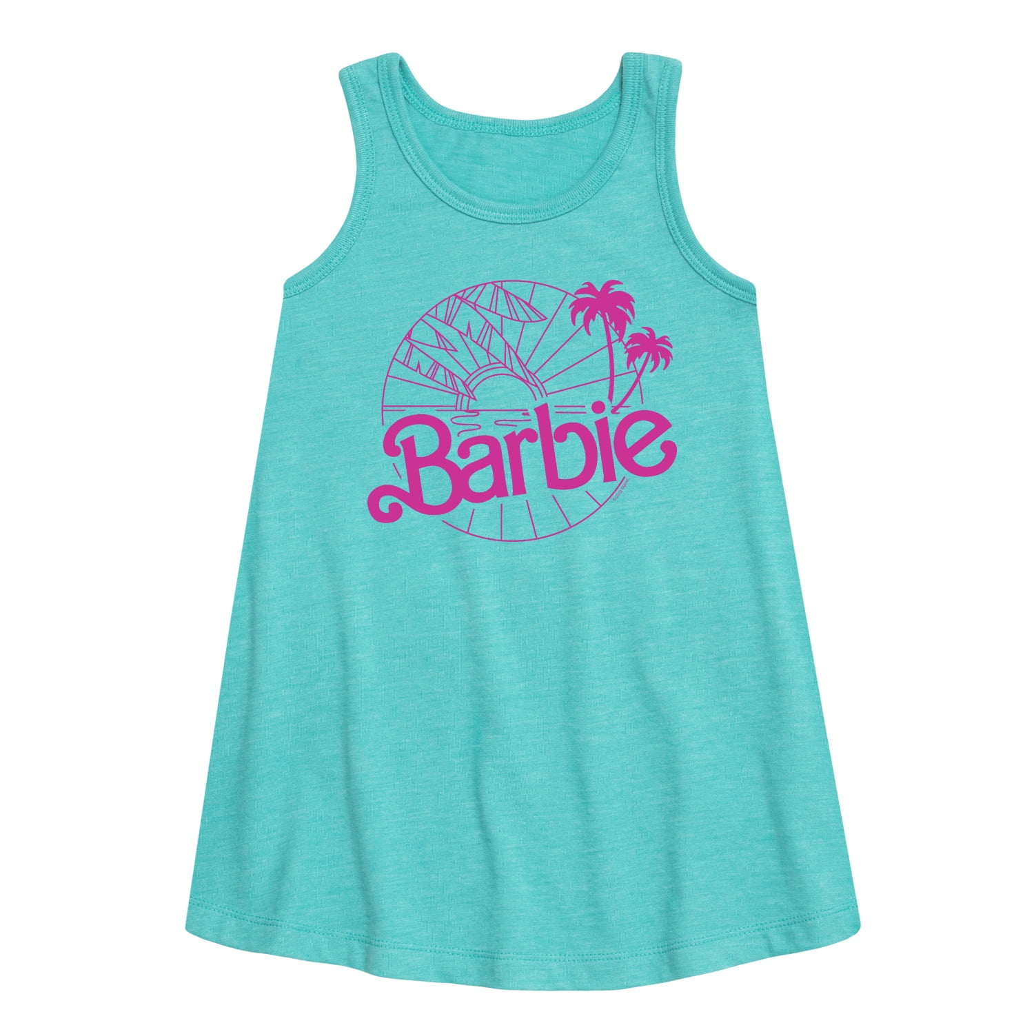 Barbie - Sun and Beaches - Toddler and Youth Girls A-line Dress ...