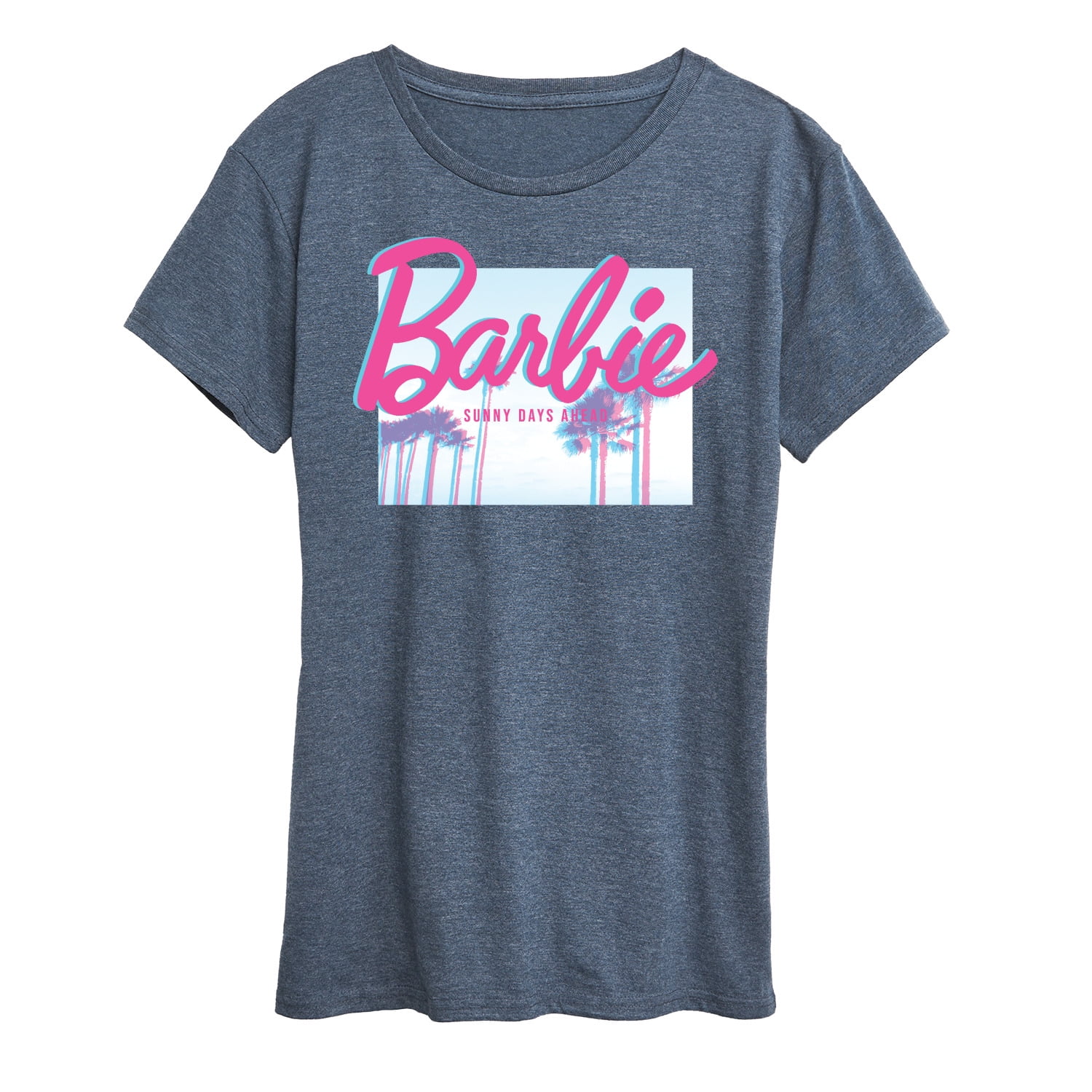 Barbie - Sunny Days Ahead - Glitch - Women's Short Sleeve Graphic T ...