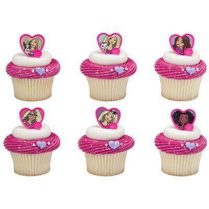 Barbie Cupcake Rings
