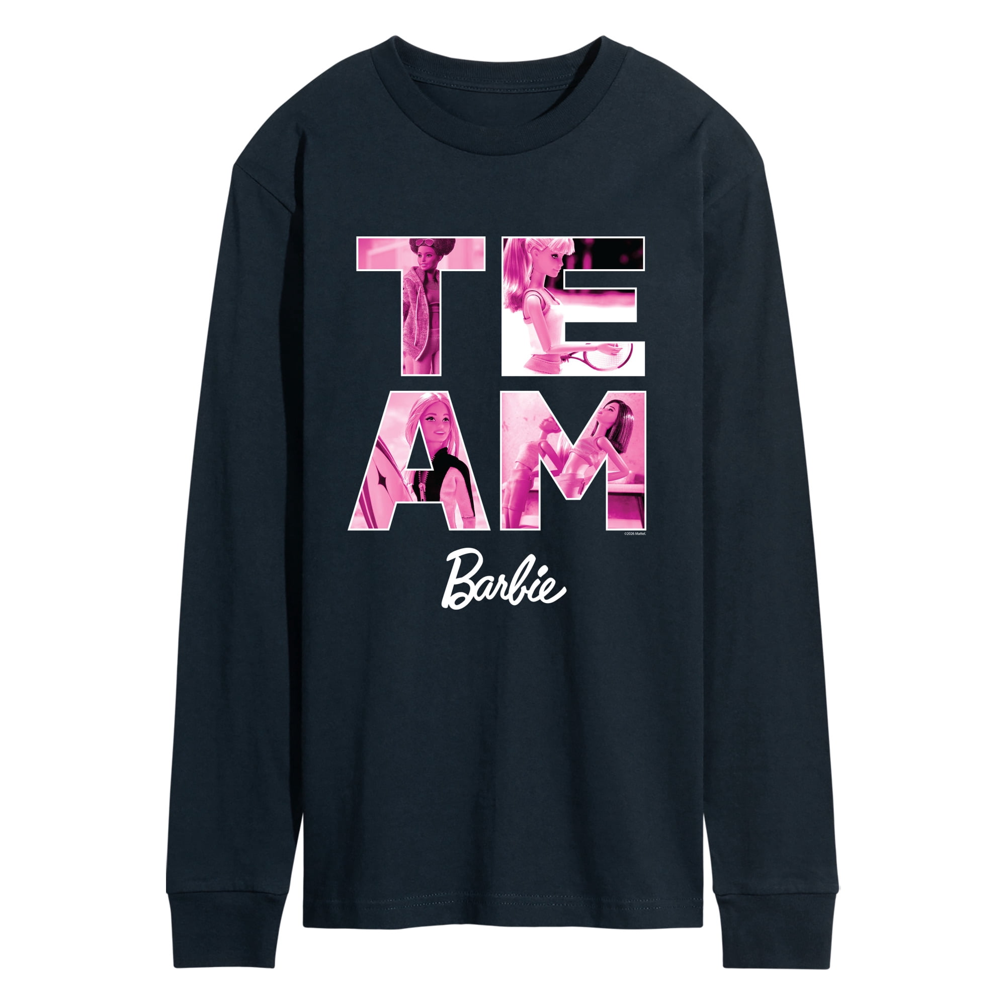 Barbie - Team Sports Photos - Men's Long Sleeve Graphic T-Shirt ...
