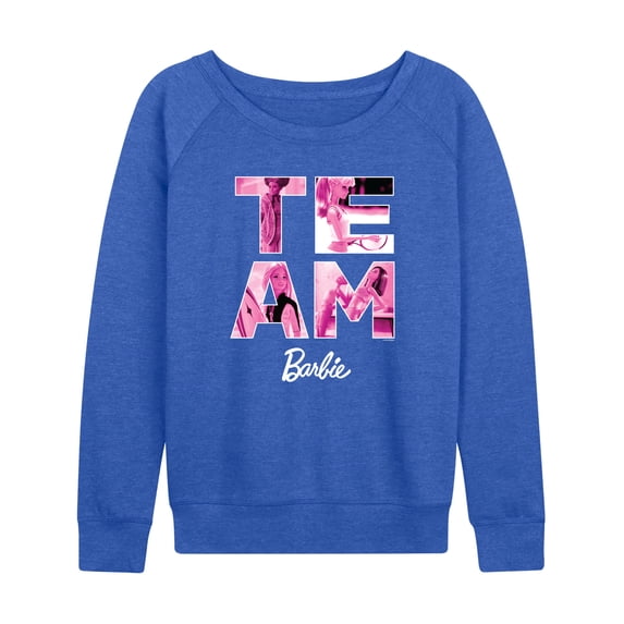 Barbie - Team Sports Photos - Women's French Terry Long Sleeve Pullover ...