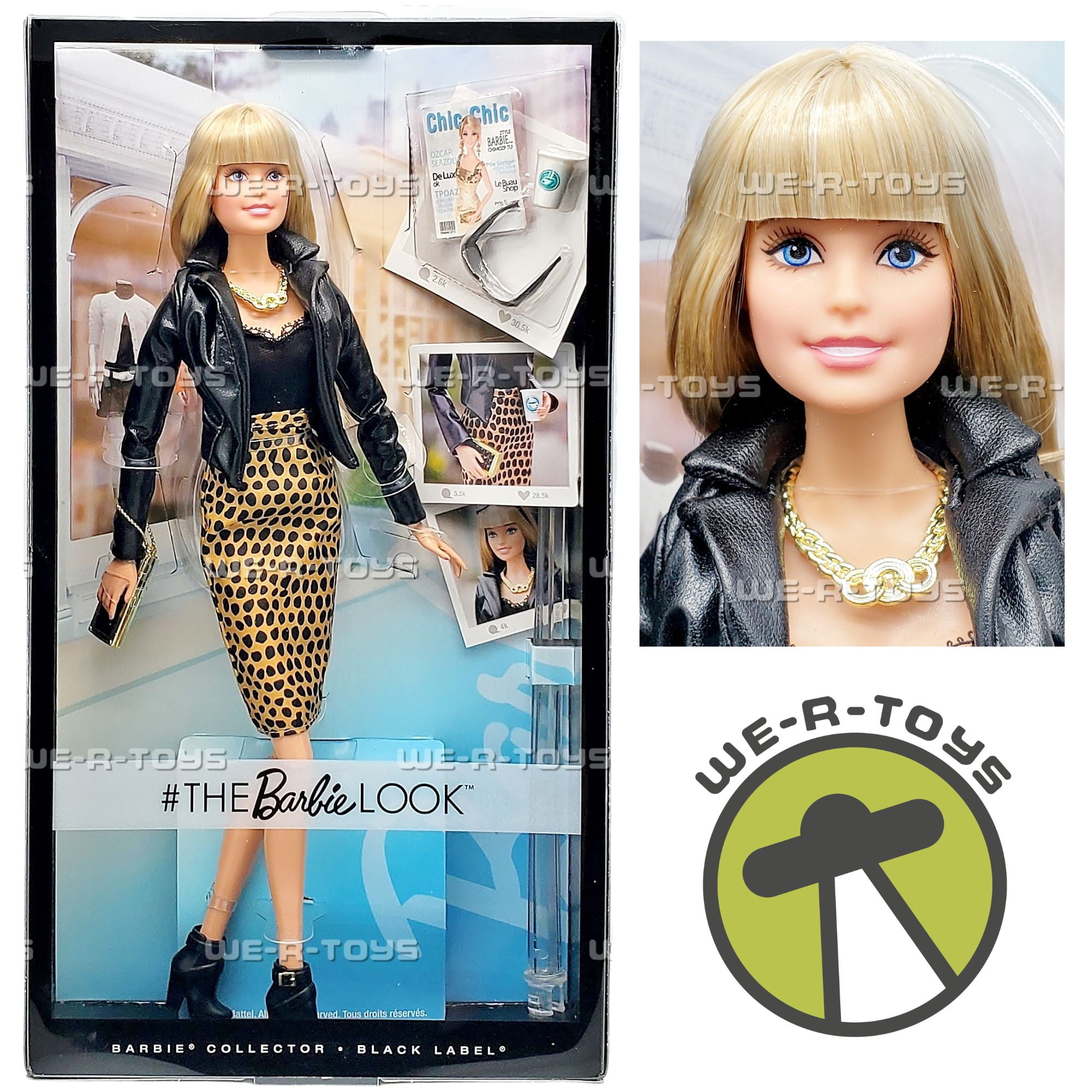 Barbie The Look Doll Blonde 2015 Mattel DGY07 - Walmart Business Supplies