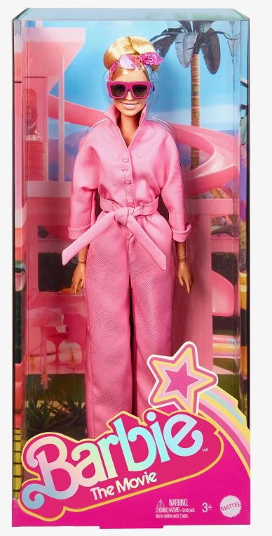 Barbie The Movie Collectible Doll Margot Robbie as Barbie in Pink Power ...