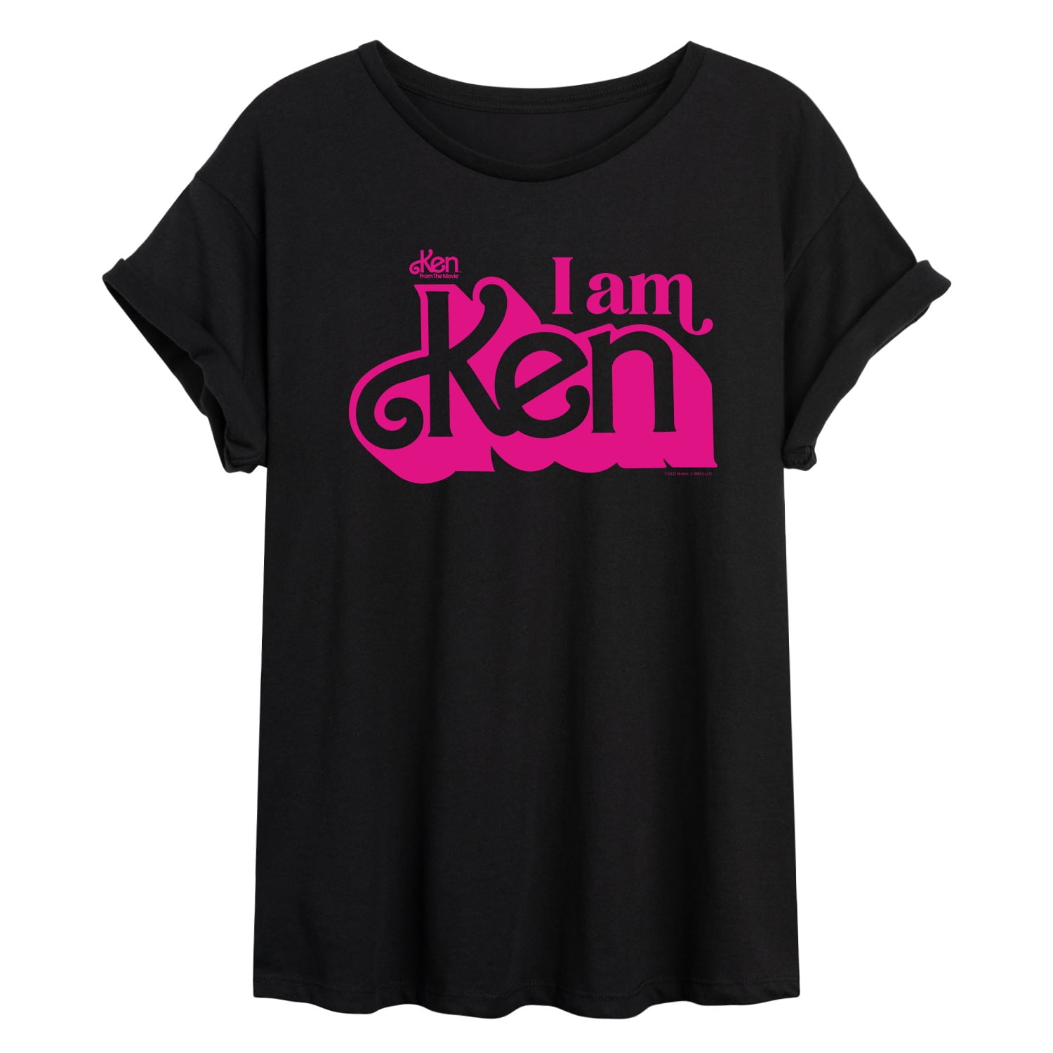 Barbie The Movie - I Am Ken - Women's Oversized T-Shirt - Walmart.com