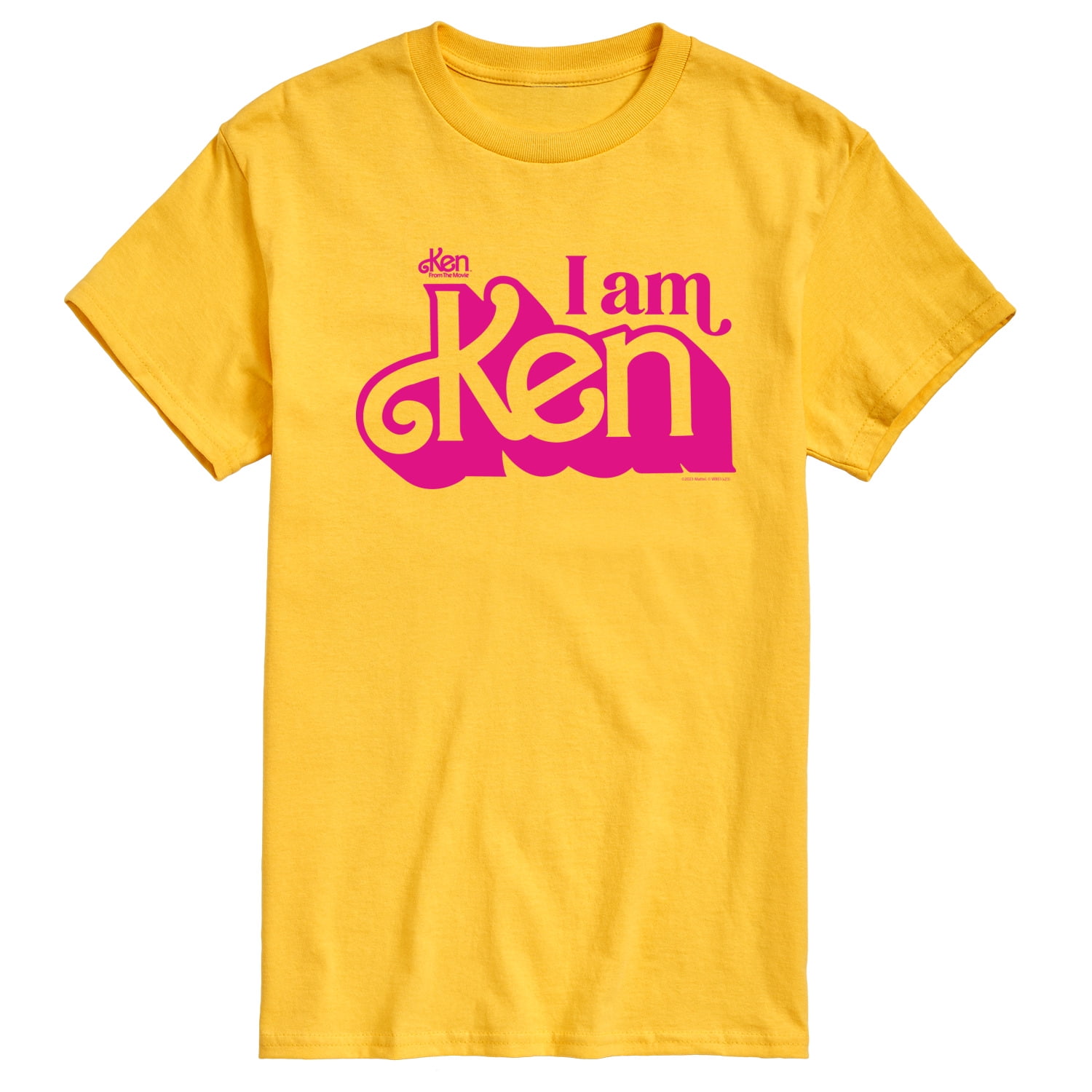 Barbie The Movie - I Am Ken - Men's Short Sleeve Graphic T-Shirt ...