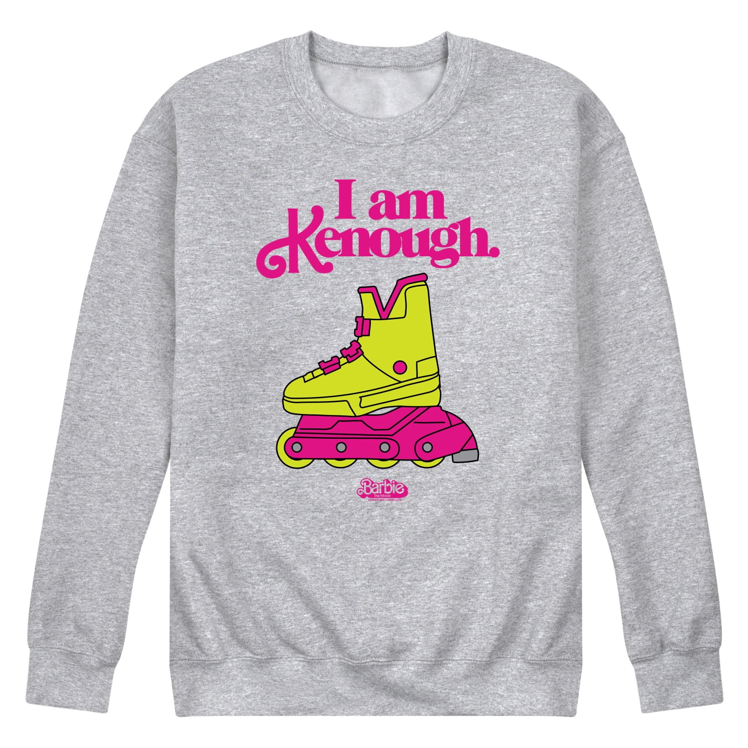 Barbie The Movie - I Am Kenough Rollerblades - Men's Crew Neck Fleece ...
