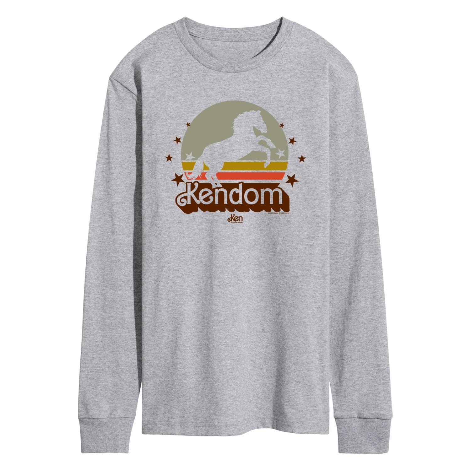 Barbie The Movie - Kendom Western - Men's Long Sleeve T-Shirt - Walmart.com