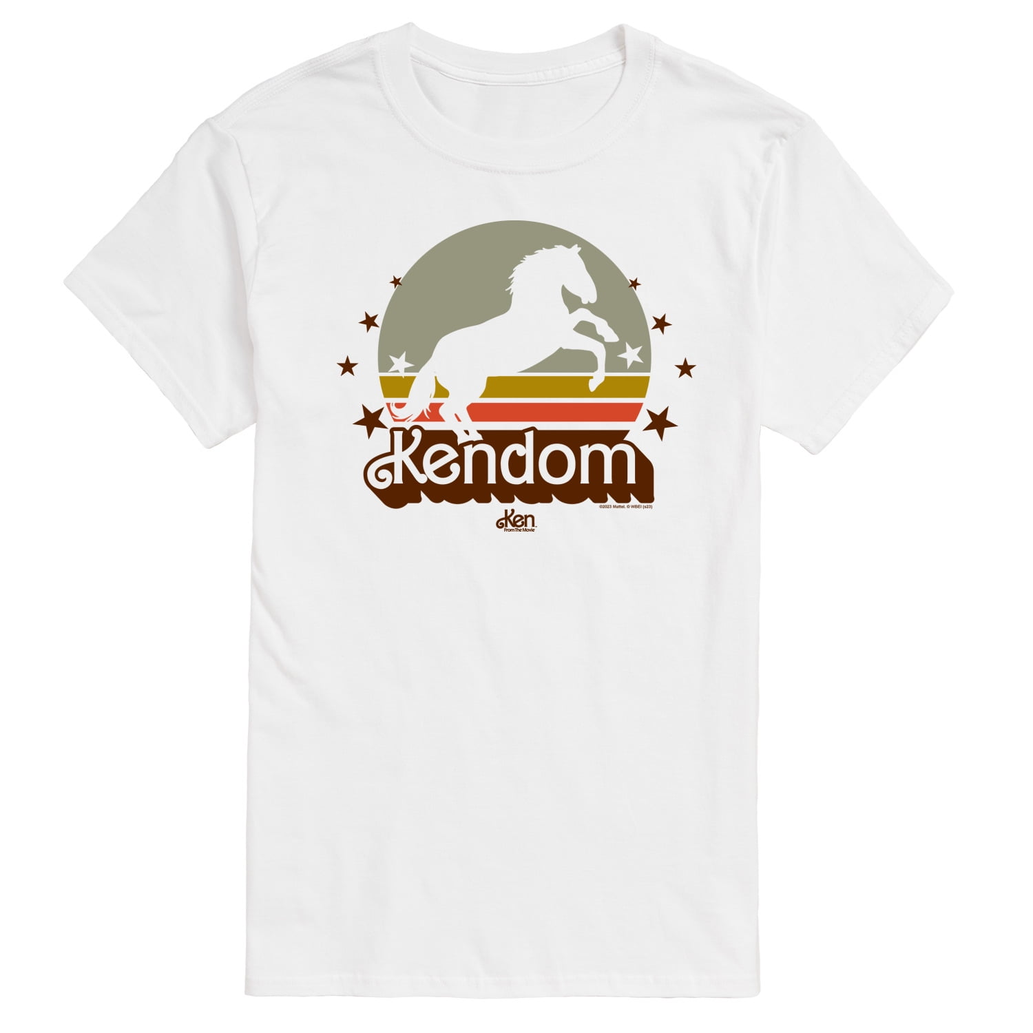 Barbie The Movie - Kendom Western - Men's Short Sleeve Graphic T-Shirt ...