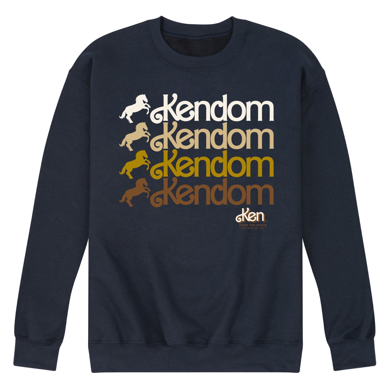 Barbie The Movie - Kendom Western Repeat - Men's Crew Neck Fleece ...
