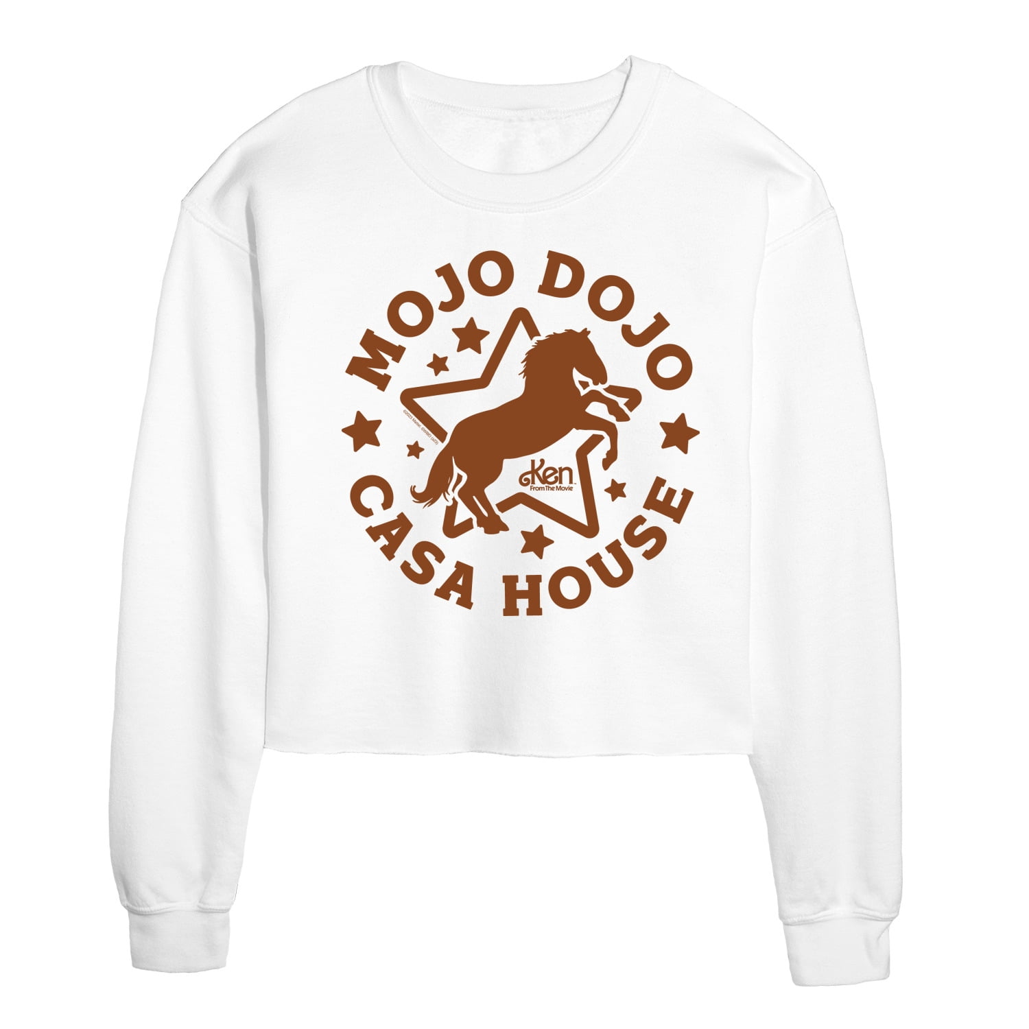 Barbie The Movie - Mojo Dojo Casa House - Juniors Cropped Crew Neck ...