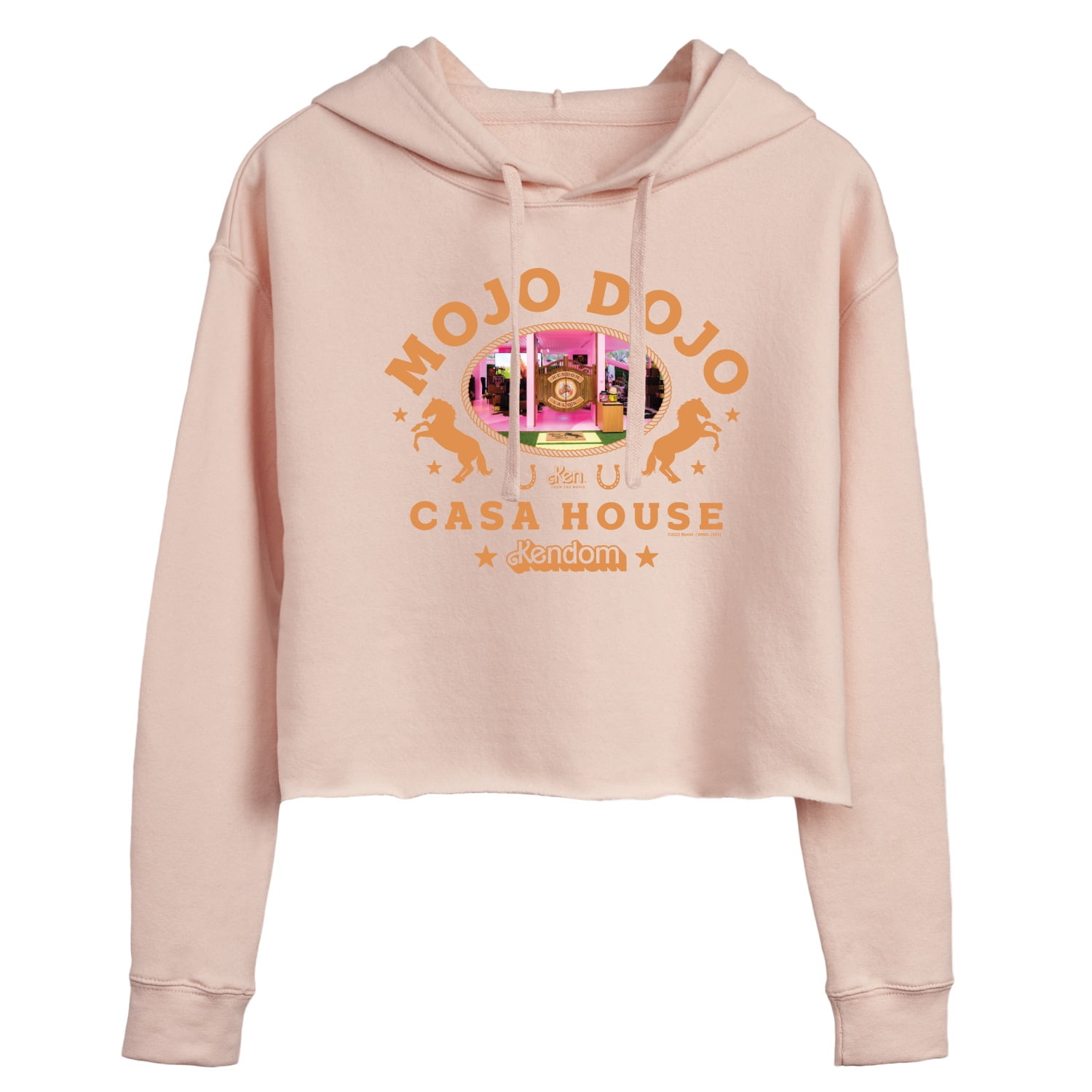 Barbie The Movie - Mojo Dojo Casa House West - Juniors Cropped Pullover ...