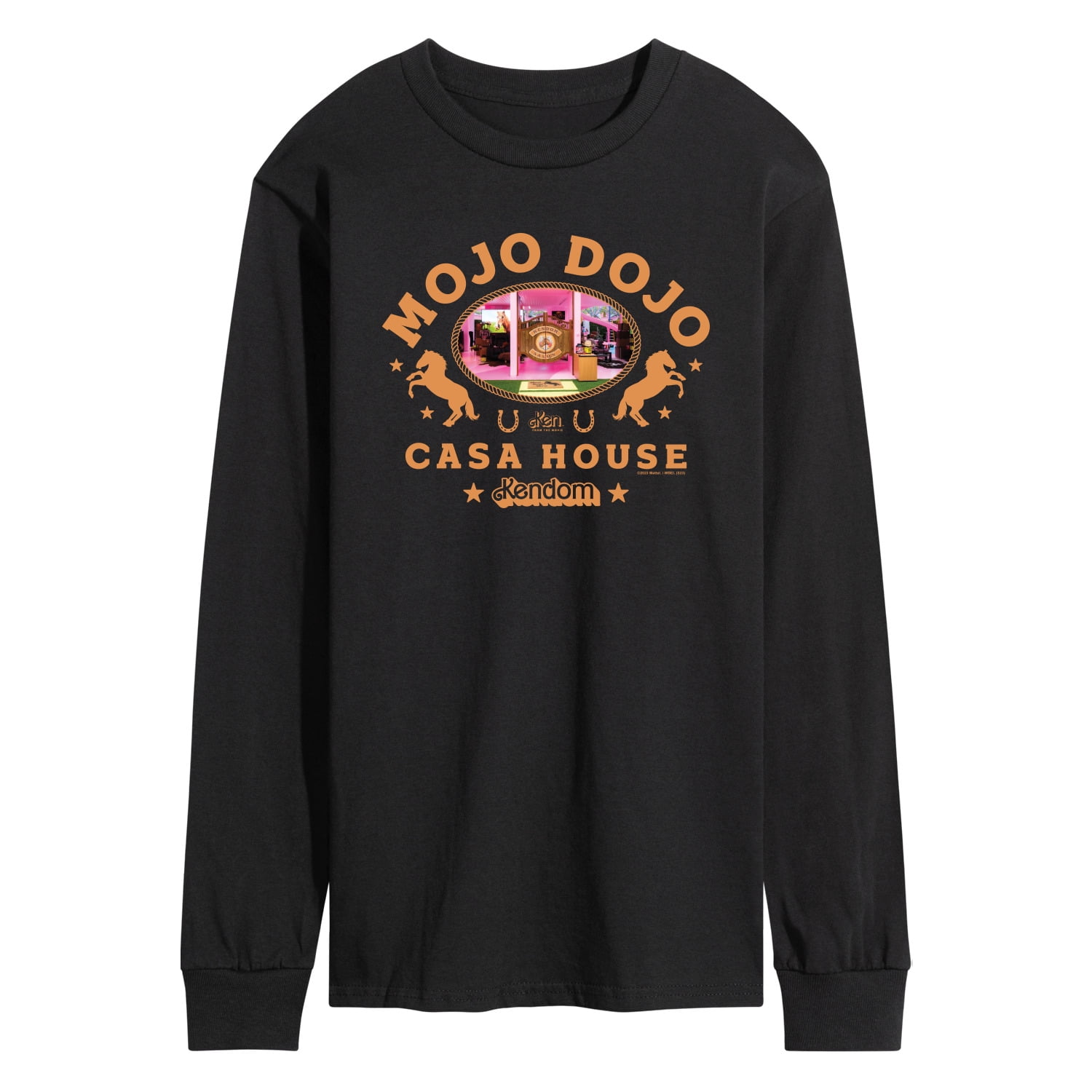 Barbie The Movie - Mojo Dojo Casa House West - Men's Long Sleeve T ...
