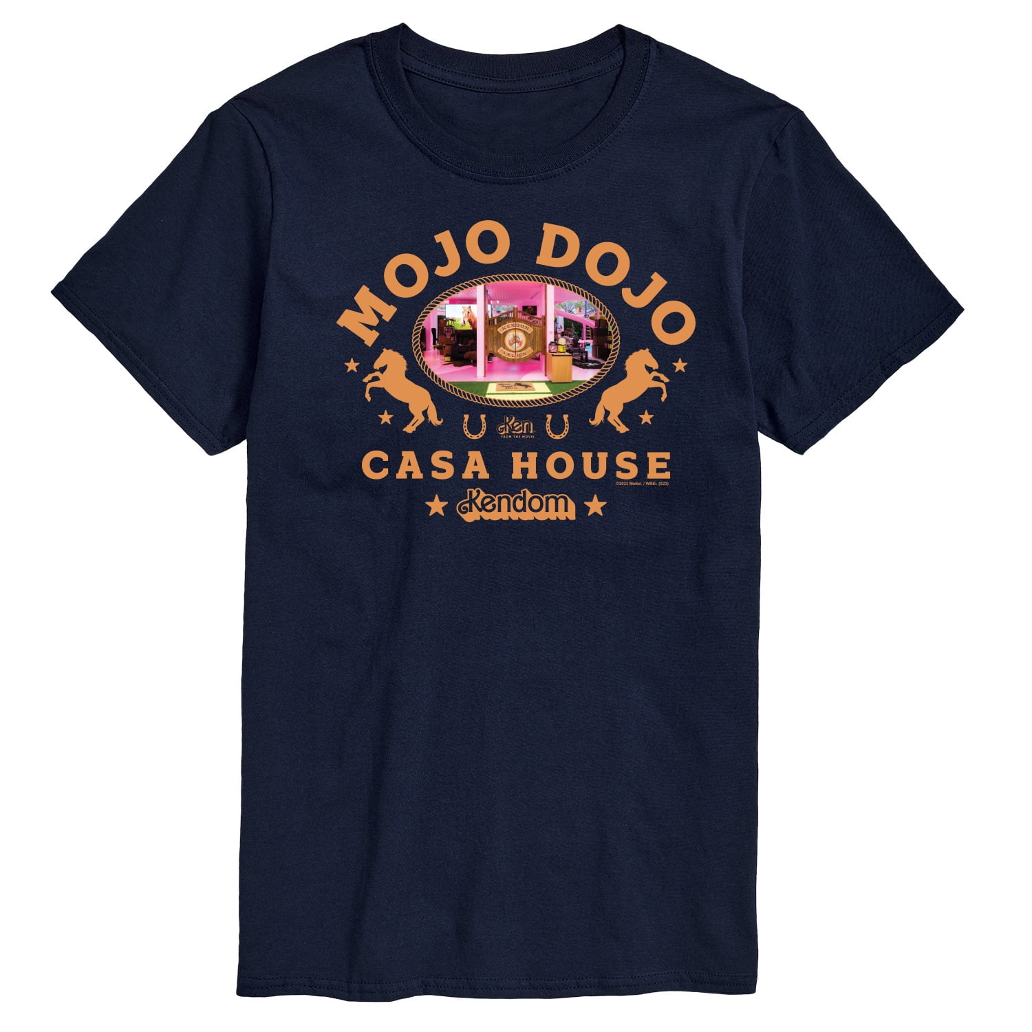 Barbie The Movie - Mojo Dojo Casa House West - Men's Short Sleeve Graphic T-Shirt - Walmart.com