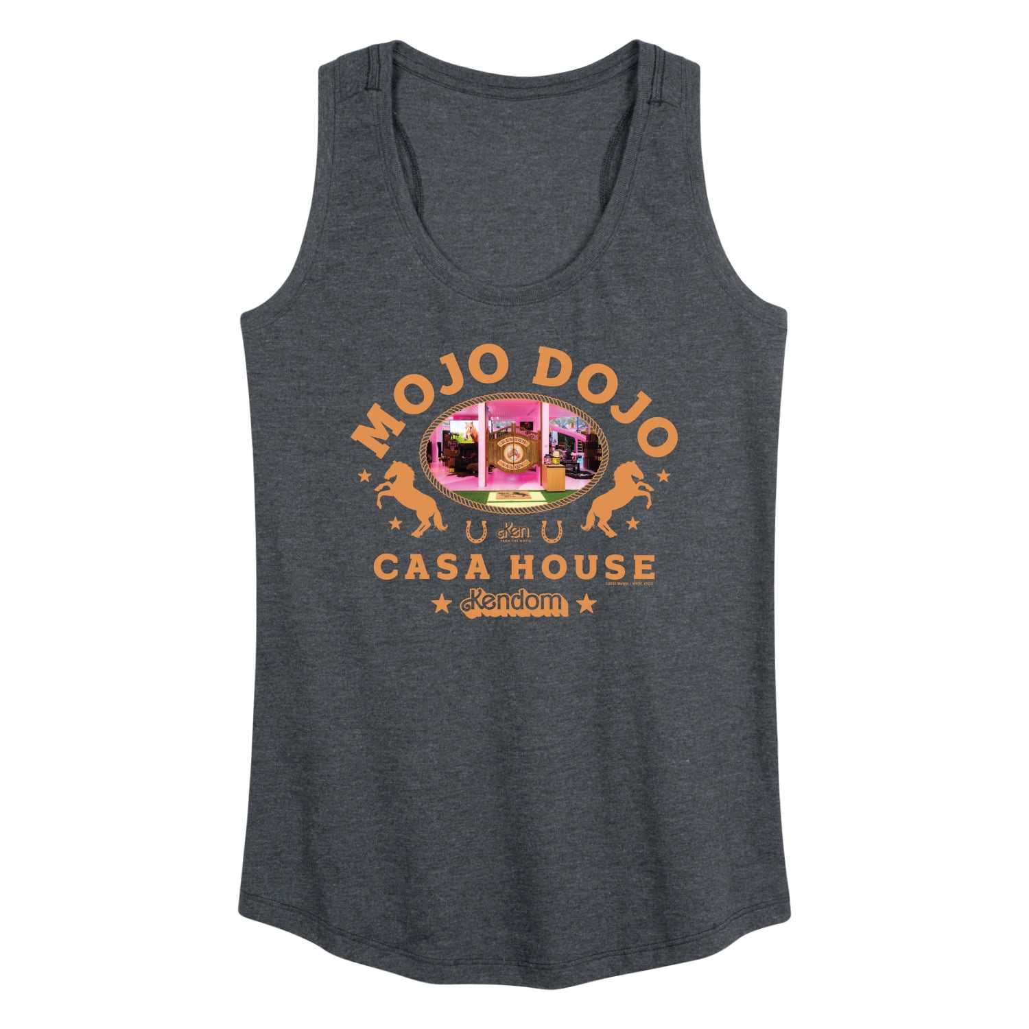 Barbie The Movie - Mojo Dojo Casa House West - Women's Racerback Tank ...