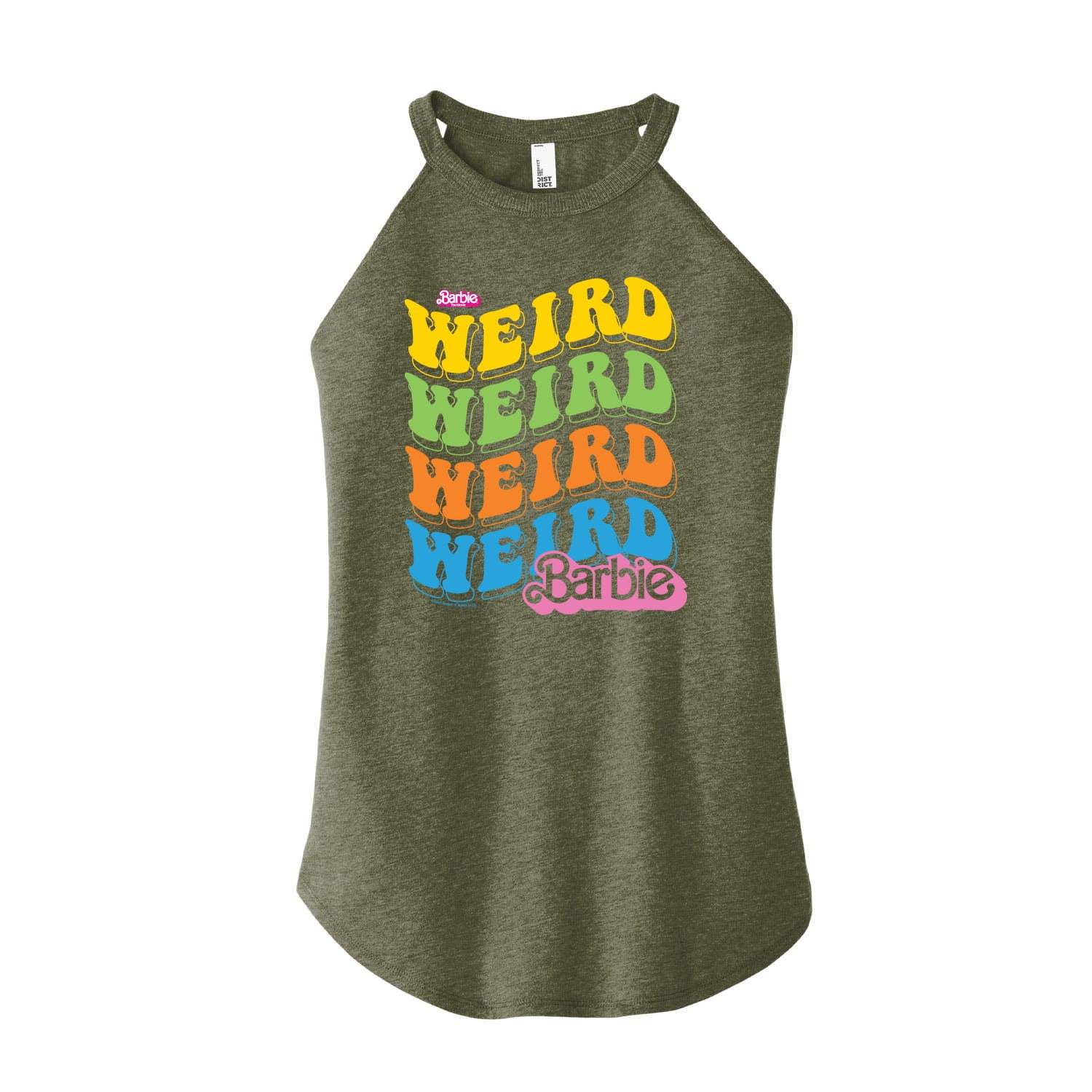 Barbie The Movie - Weird Stack - Juniors High Neck Tank Top - Walmart.com