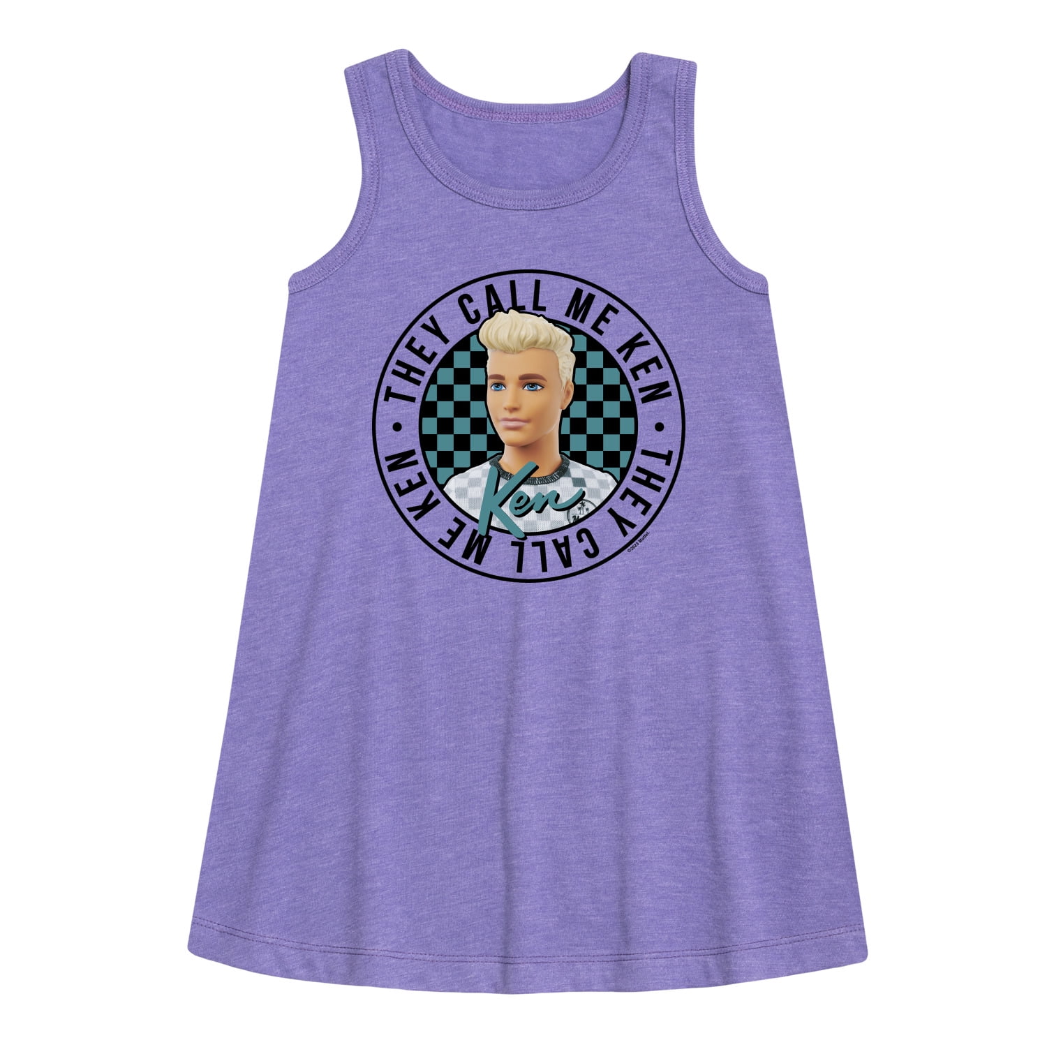Barbie - They Call Me Ken - Retro Circle - Toddler and Youth Girls A ...