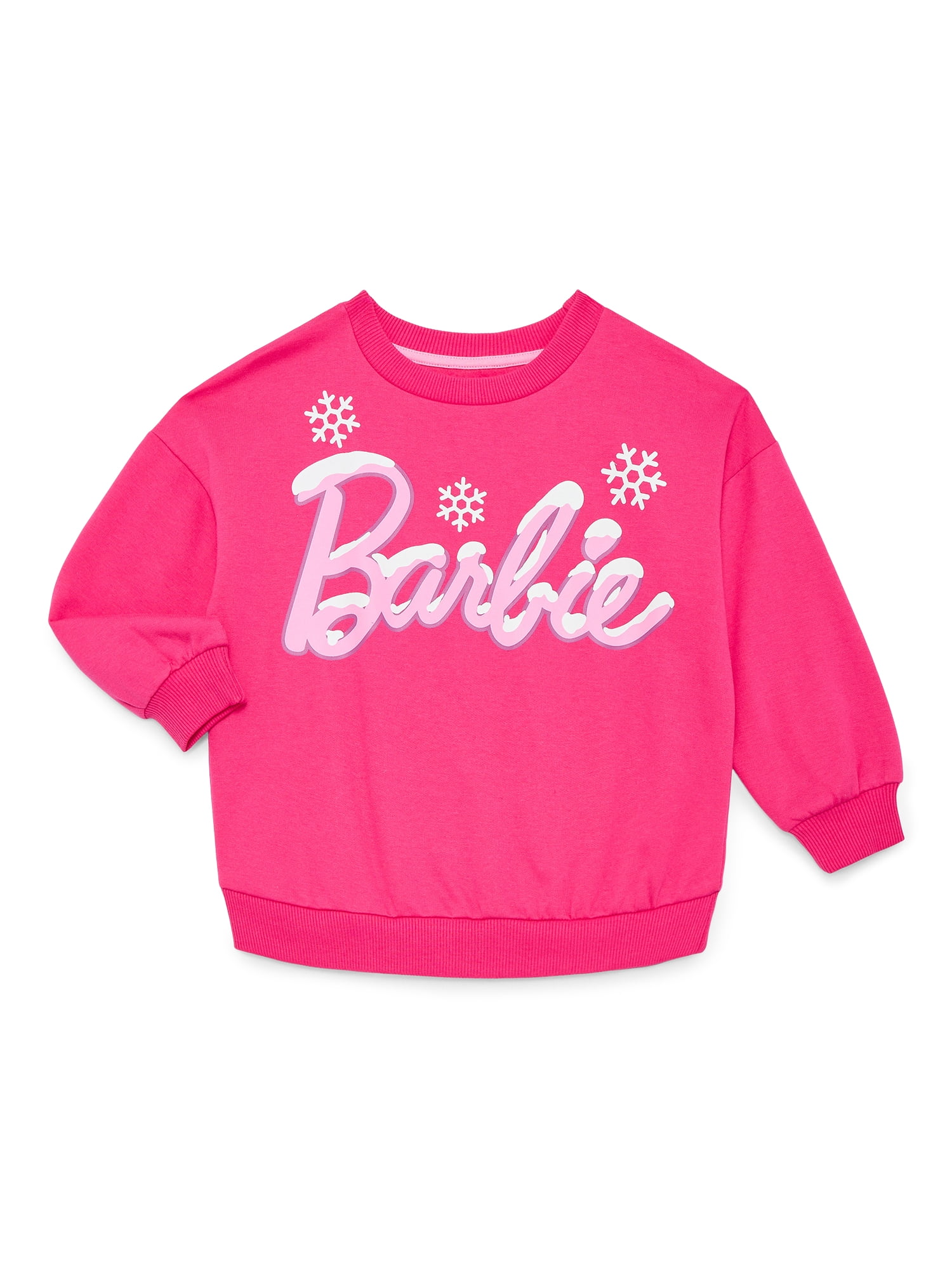 Barbie Toddler Girls Graphic Sweatshirt with Long Sleeves, Sizes 12M-5T ...