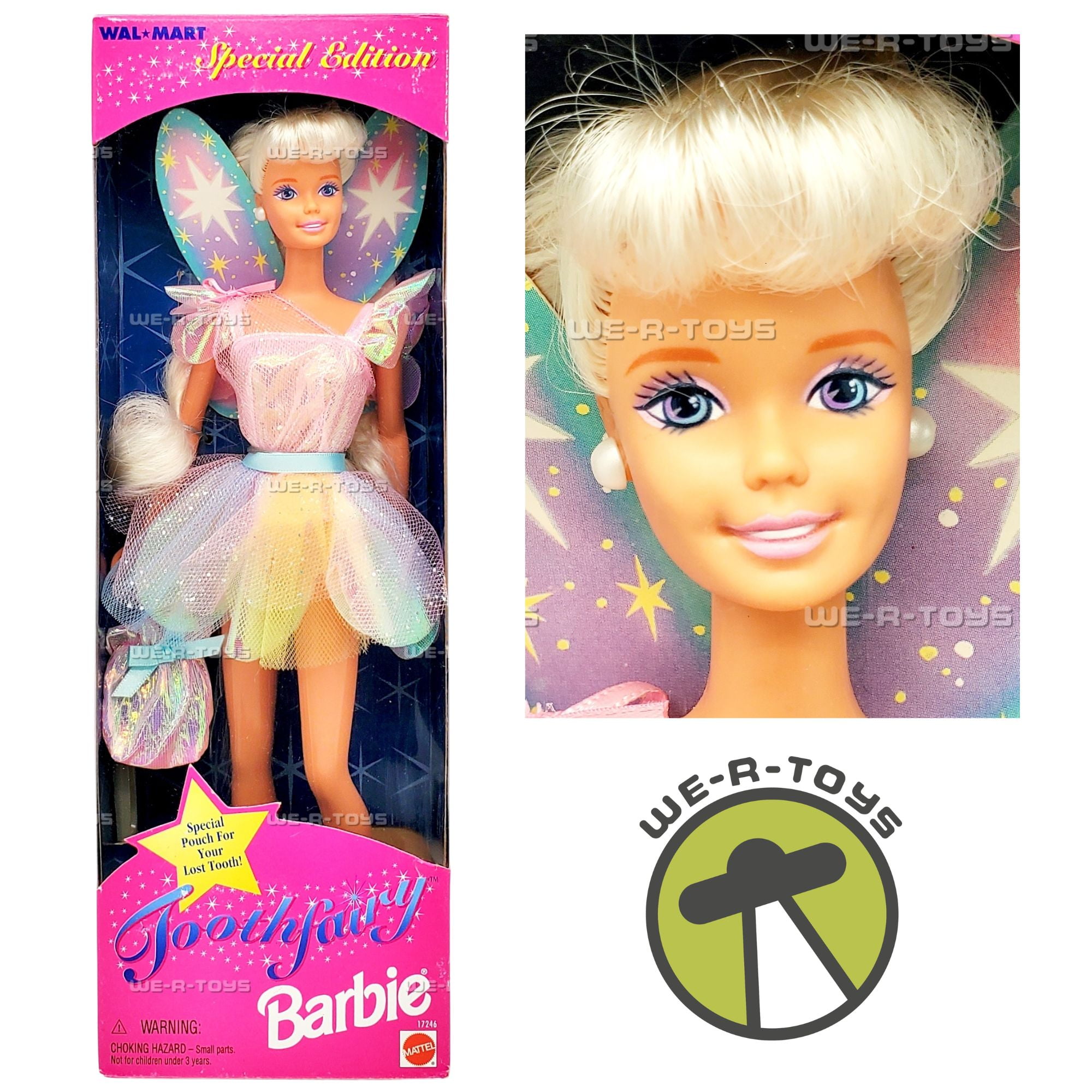 Barbie Tooth Fairy Doll Walmart Exclusive 1996 Mattel 17246 - Walmart.com