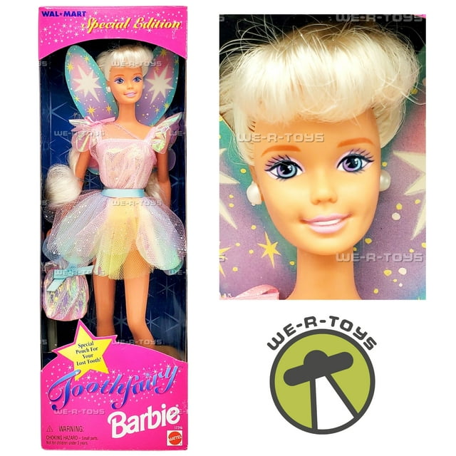 Barbie Tooth Fairy Doll Walmart Exclusive 1996 Mattel #17246 NRFB - Walmart.com