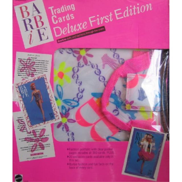 Barbie Trading Cards Deluxe Portfolio First Edition 1990 Mattel No ...