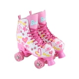 Barbie, Unisex Adjustable Roller Skates, Pink, 5.91 in - Walmart.com