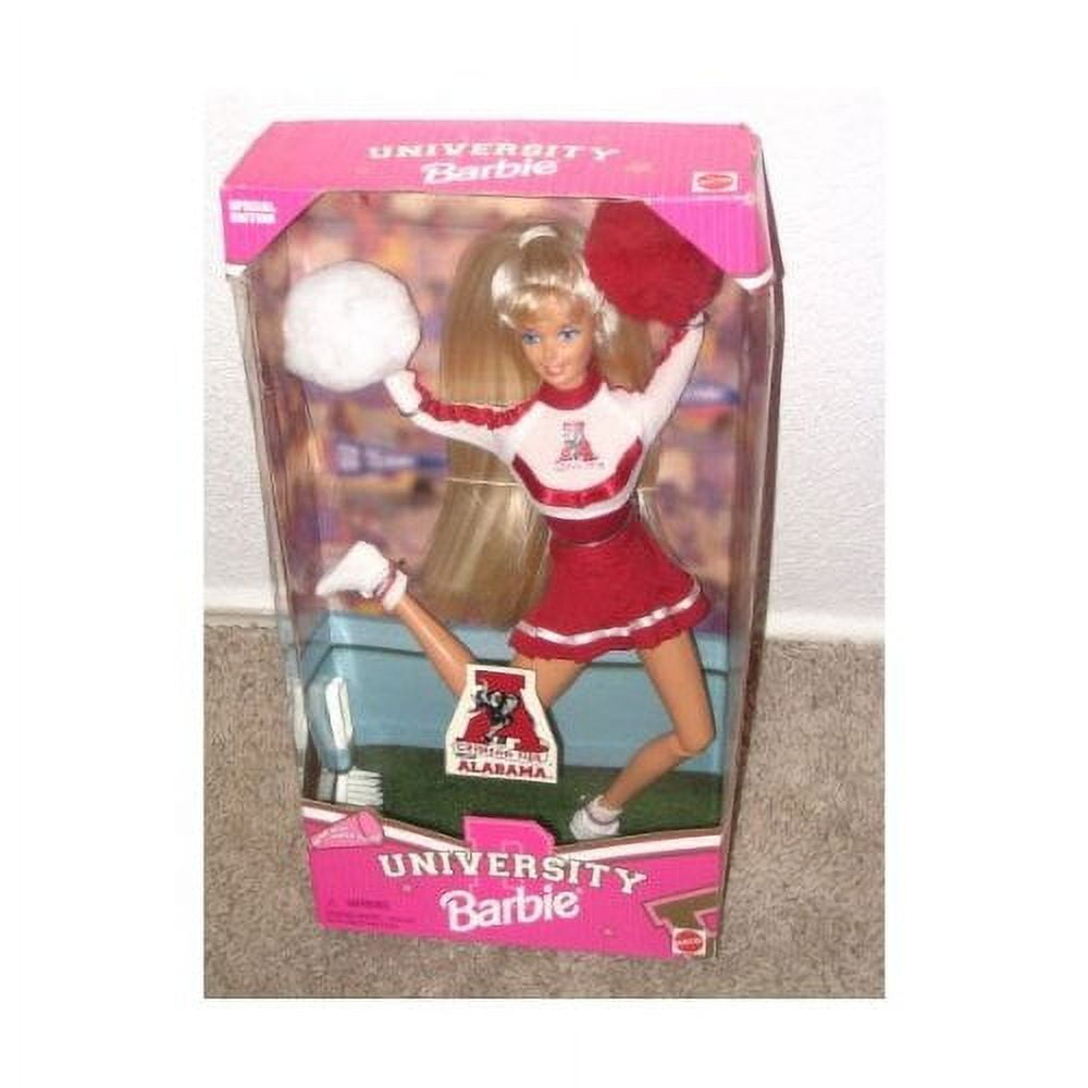 Barbie University of Alabama Cheerleader Doll #19170 1996 - Walmart.com