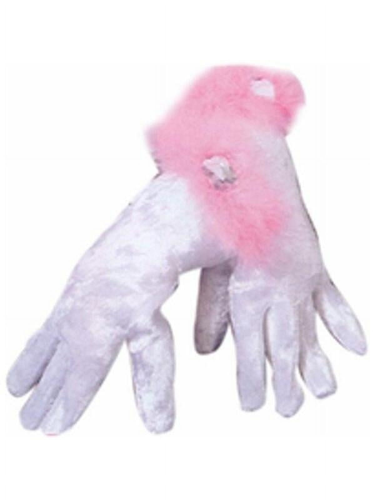 Barbie Velvet Costume Gloves - Walmart.com