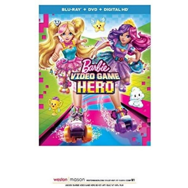 Barbie: Video Game Hero (Blu-ray + DVD + Digital Copy), Universal ...