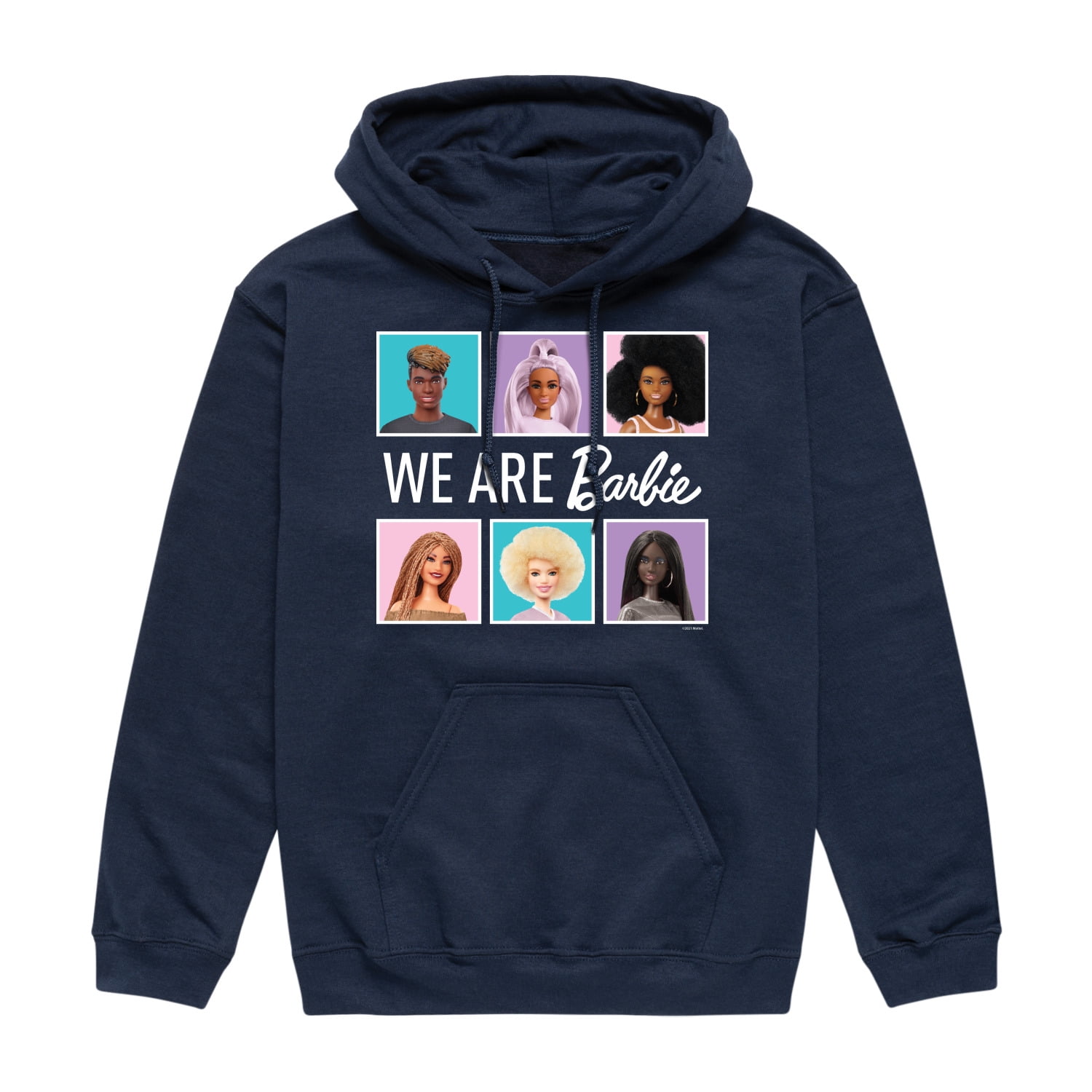 Barbie - We Are All Barbie - Adult Pullover Hood - Walmart.com