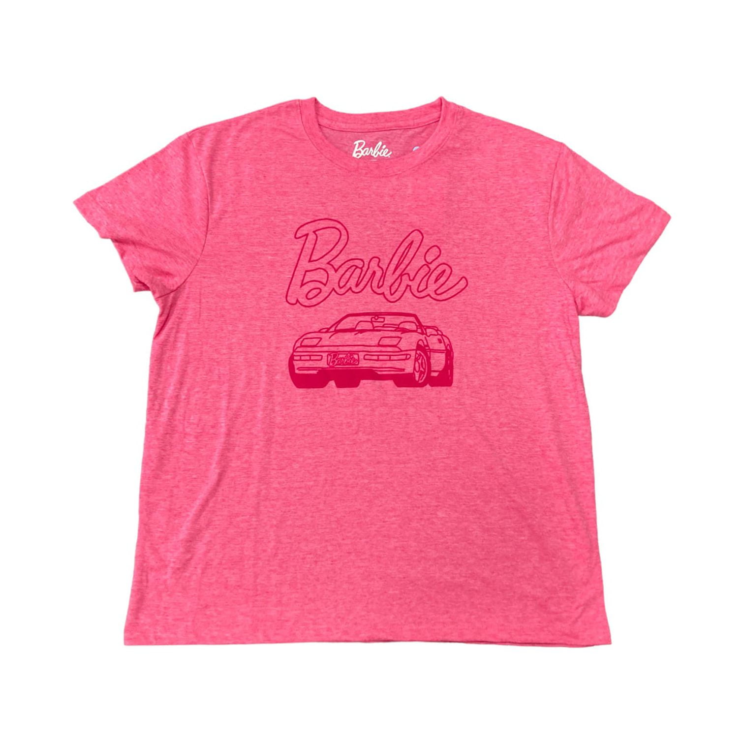Barbie Women's Classic Convertible Short Sleeve Graphic Tee Shirt (XXL ...