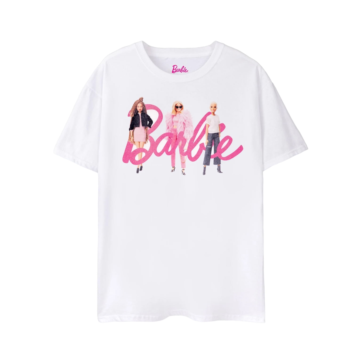 Barbie Womens Dolls Logo T-Shirt - Walmart.com