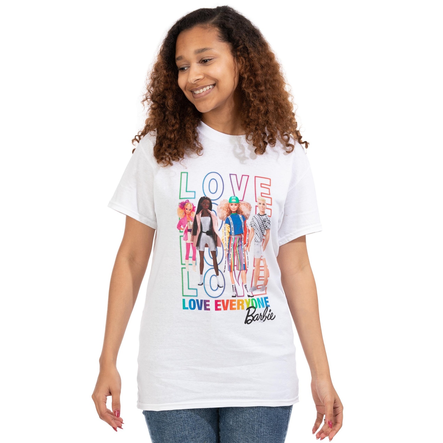 Barbie Womens Love Everyone Pride T-Shirt - Walmart.com