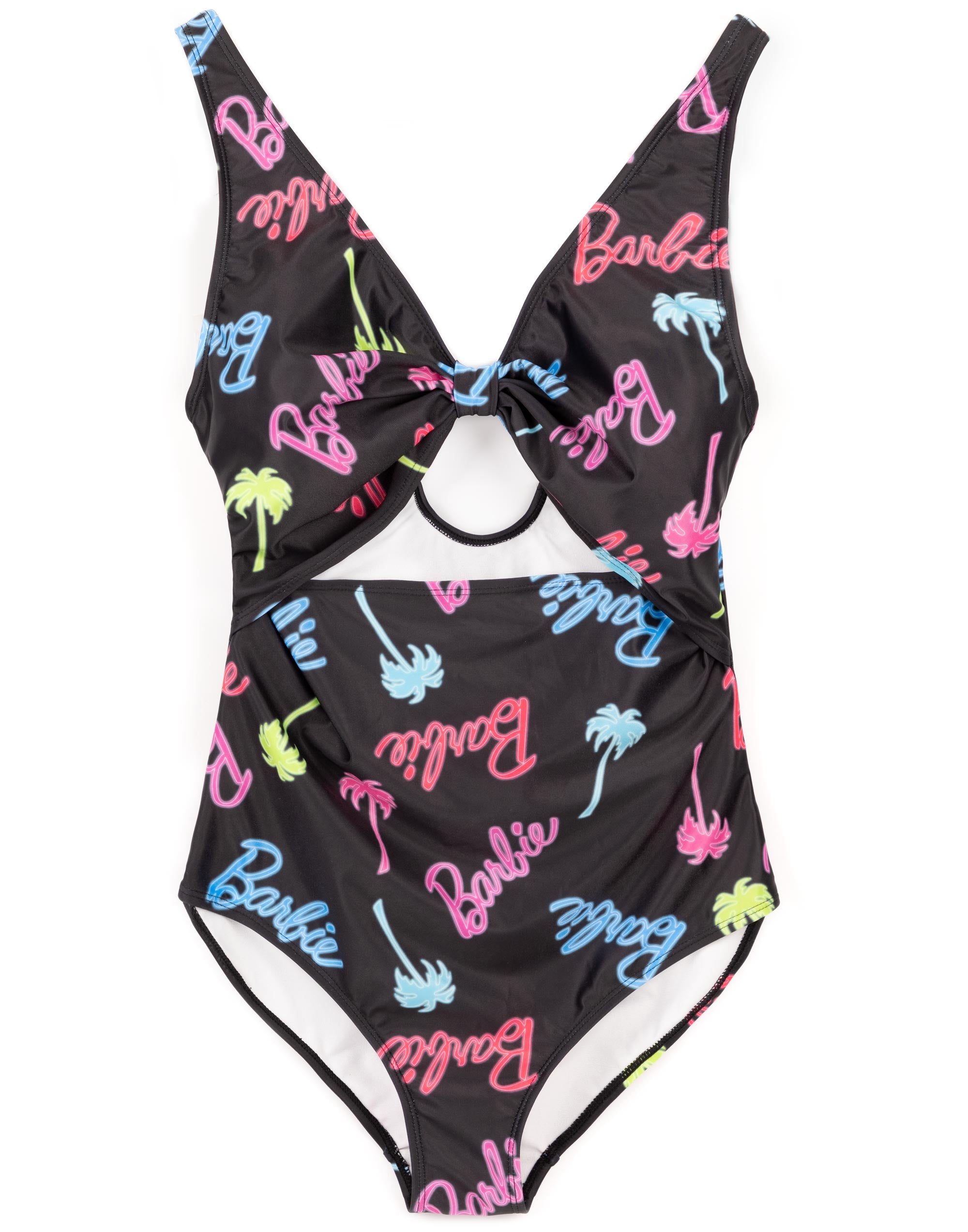 Barbie Womens Multicoloured 1 Piece Swimming Costume - Walmart.com